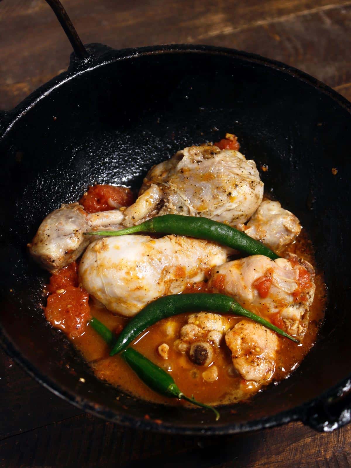Peshawari Chicken Charsi Karahi - My Dainty Soul Curry